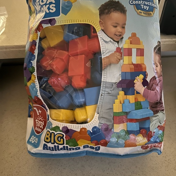 Mega Bloks | Toys | Mega Bloks First Builders Big Building Bag With Big ...